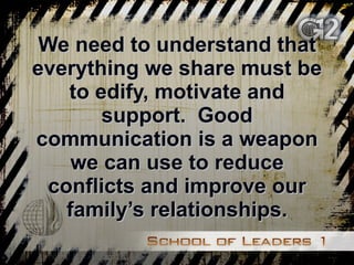 5 strengthening communication in the family | PPT