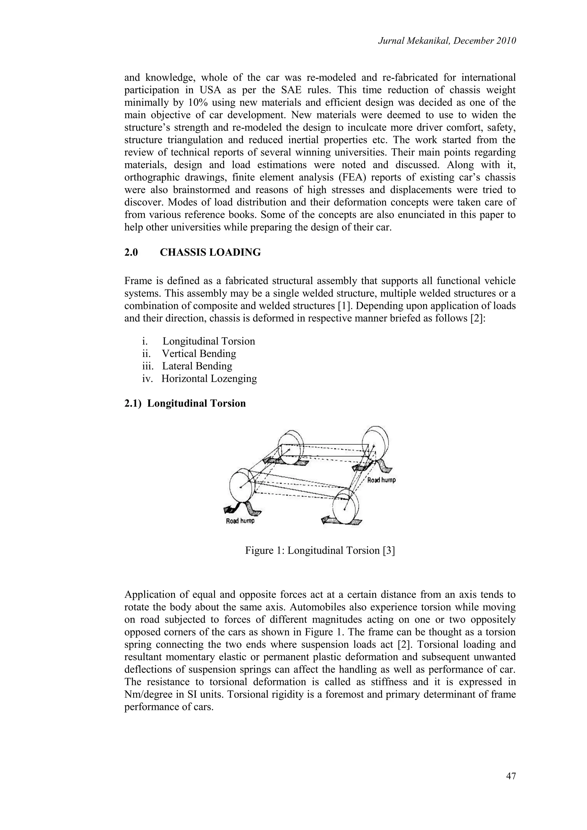 5)structural performance analysis of formula sae car | PDF