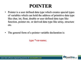 structure,pointerandstring | PPT