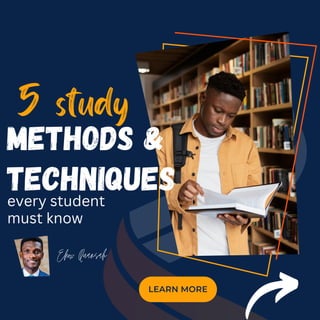 Study Techniques that students must know | PDF