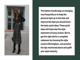 5 Styling Tips To Improve Your Personal Style | PPTX