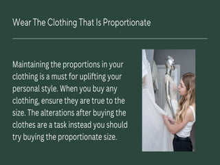 5 Styling Tips To Improve Your Personal Style | PPTX