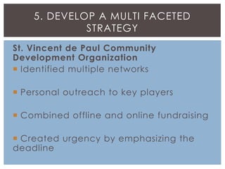 5 successful fundraising strategies | PPTX