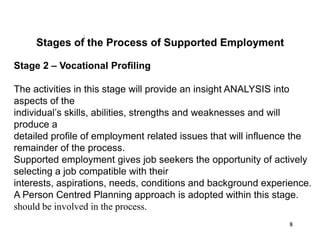5 supported employement for pwd | PPT