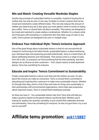 5 Sustainable Fashion Tips How Temu Makes Eco-Friendly Look Fabulous!.pdf