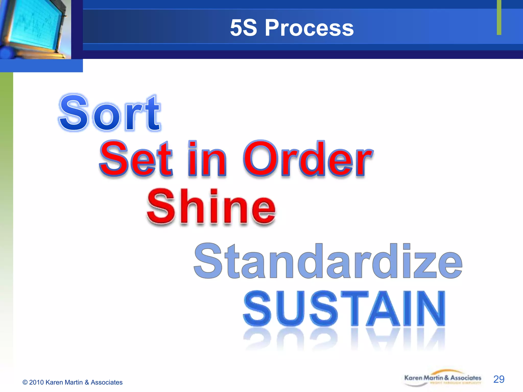 5S & Visual Management in Office & Service Environments | PDF