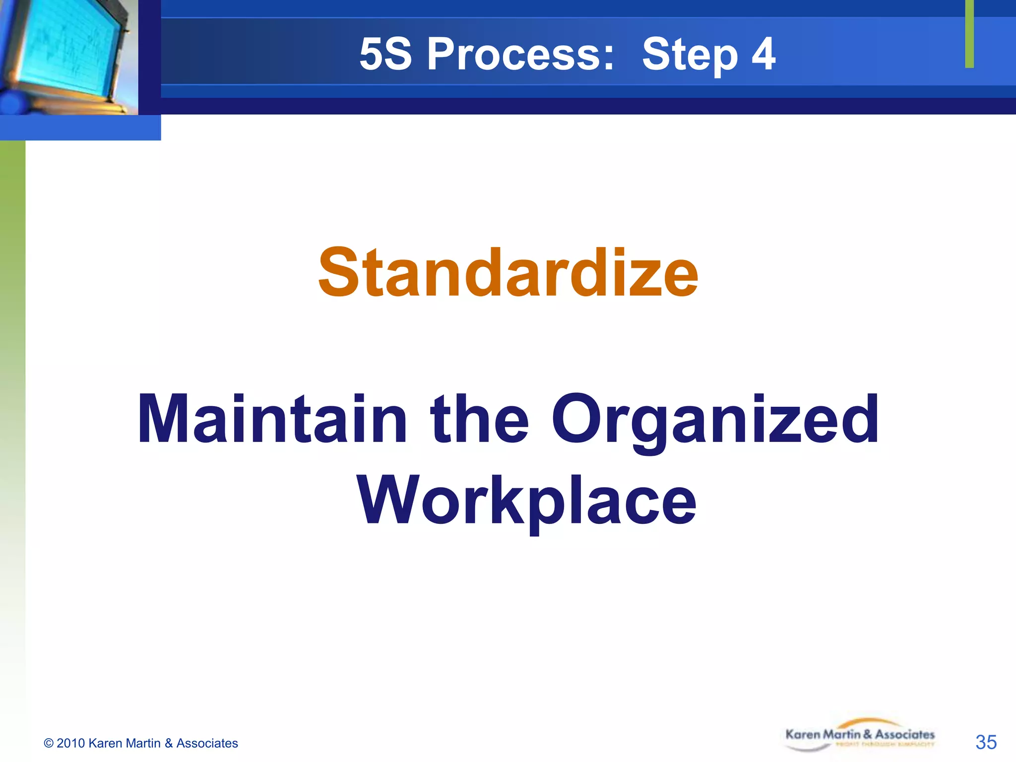 5S & Visual Management in Office & Service Environments | PDF