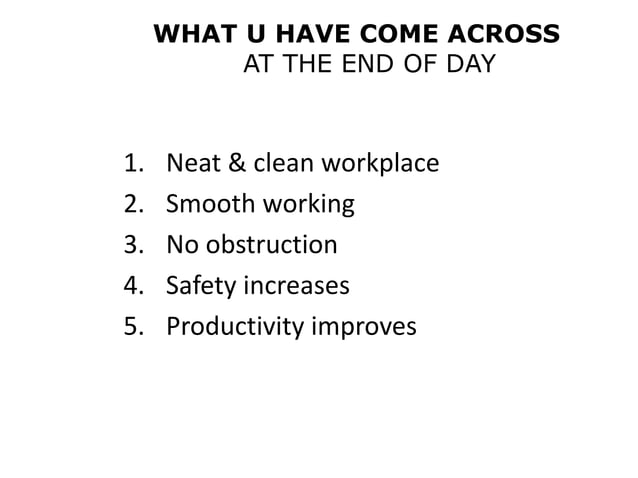 5s & visual work place | PPT