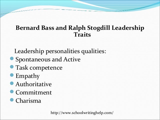 Leadership Theories
