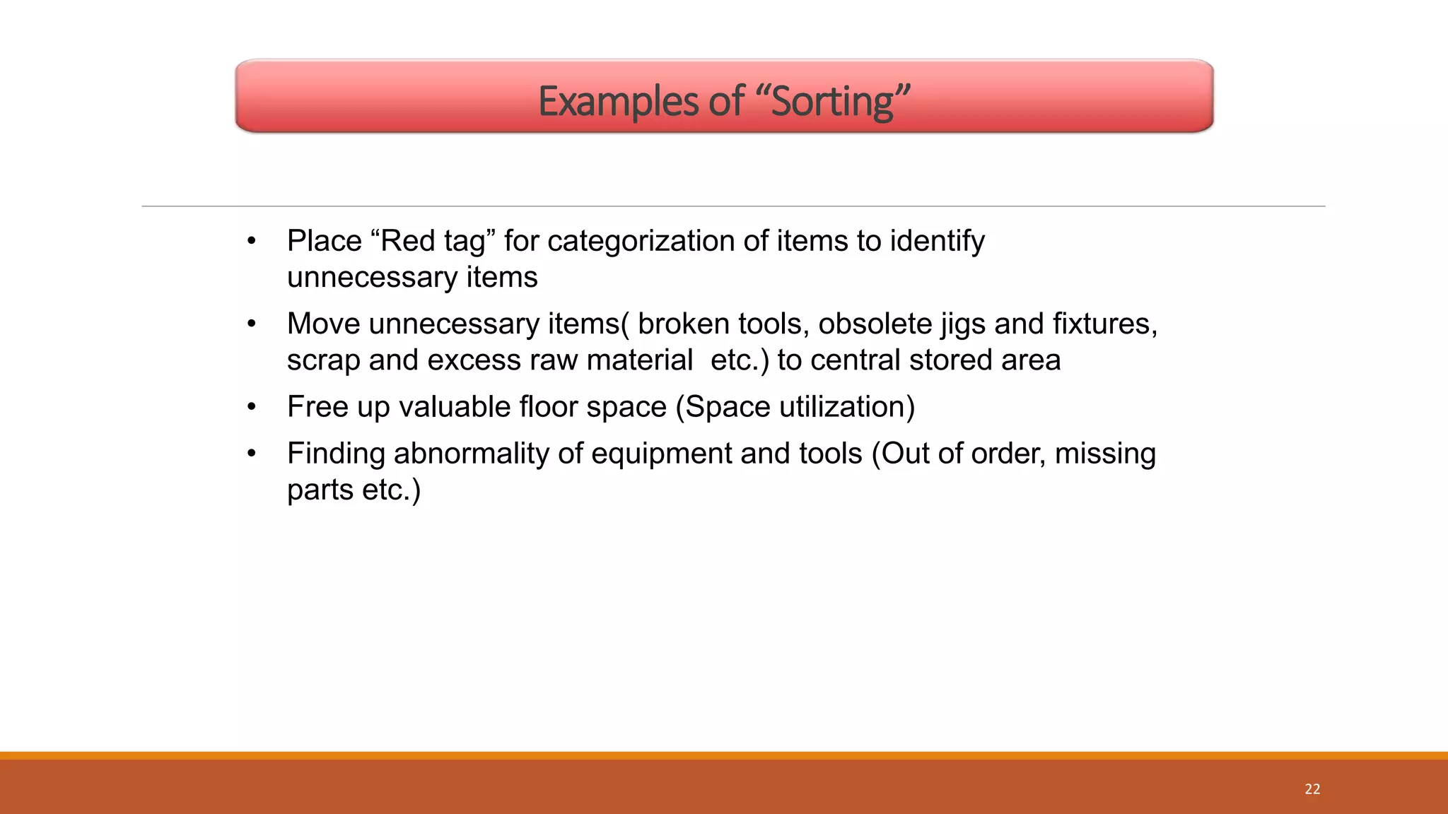Presentation on 5S workplace management | PPTX