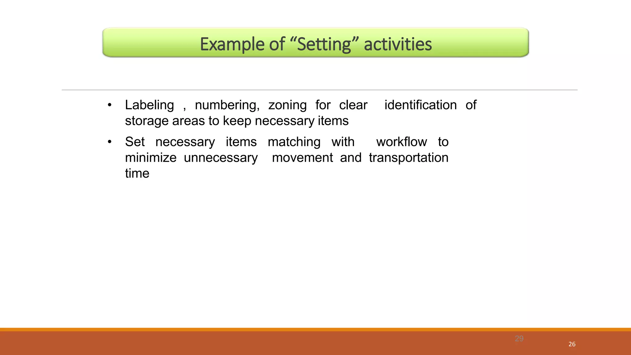 Presentation on 5S workplace management | PPTX