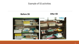 Presentation on 5S workplace management | PPTX