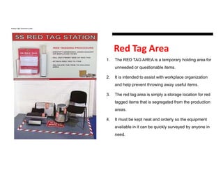 5S Workplace Organization Techniques Training module | PDF