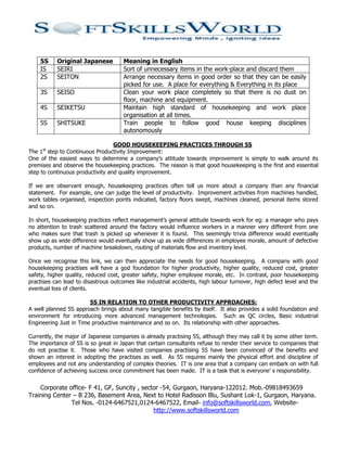 5's workshop summary | PDF