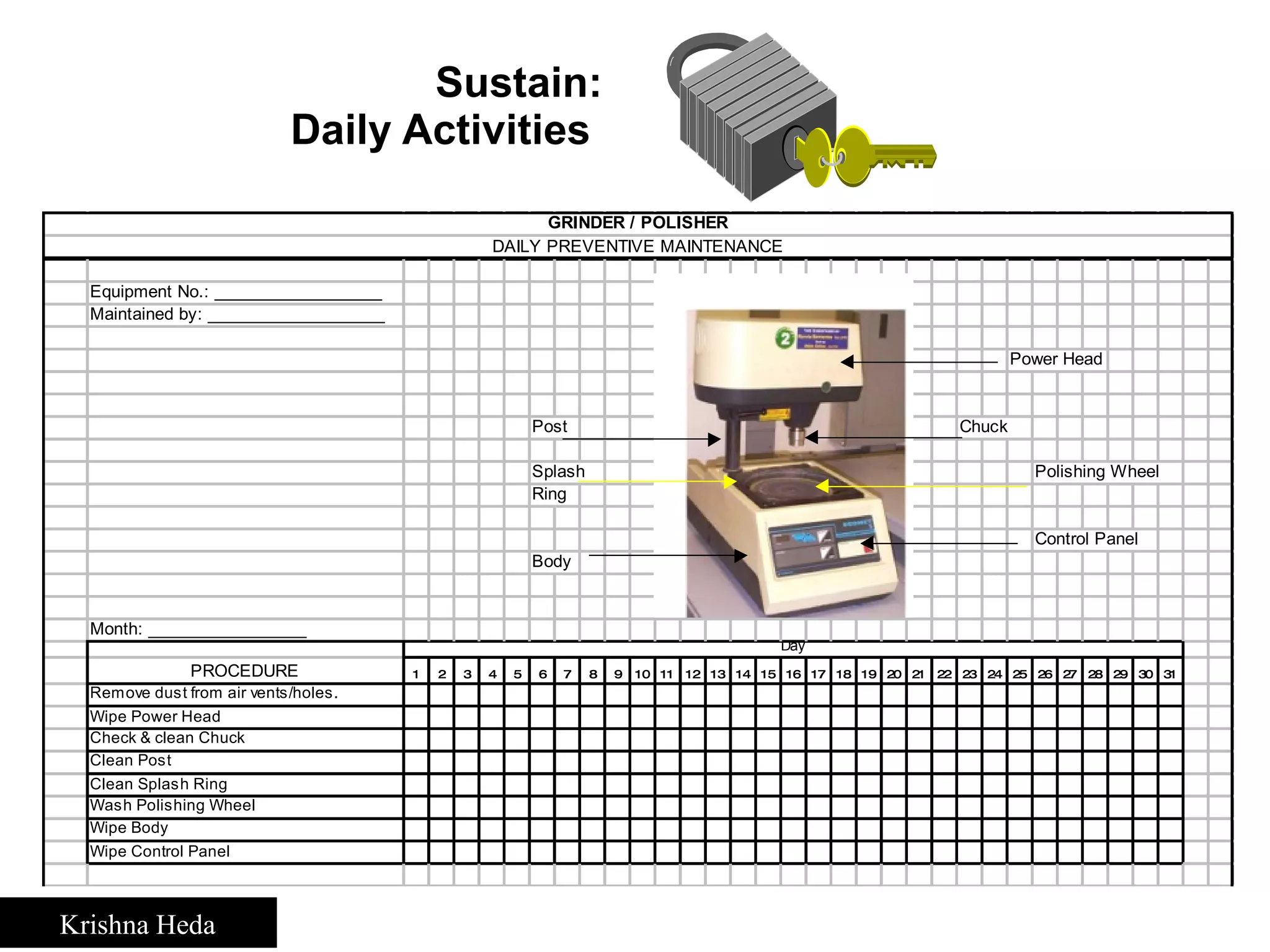 5S Workshop &Visual management - Krishna Heda | PPT