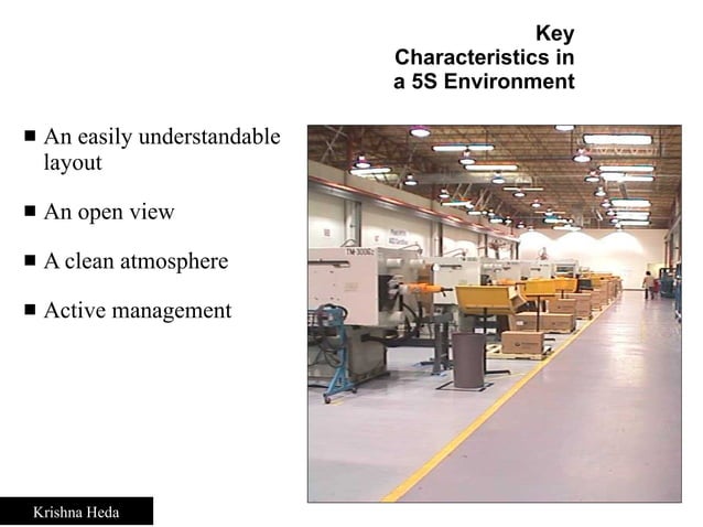 5S Workshop &Visual management - Krishna Heda | PPT