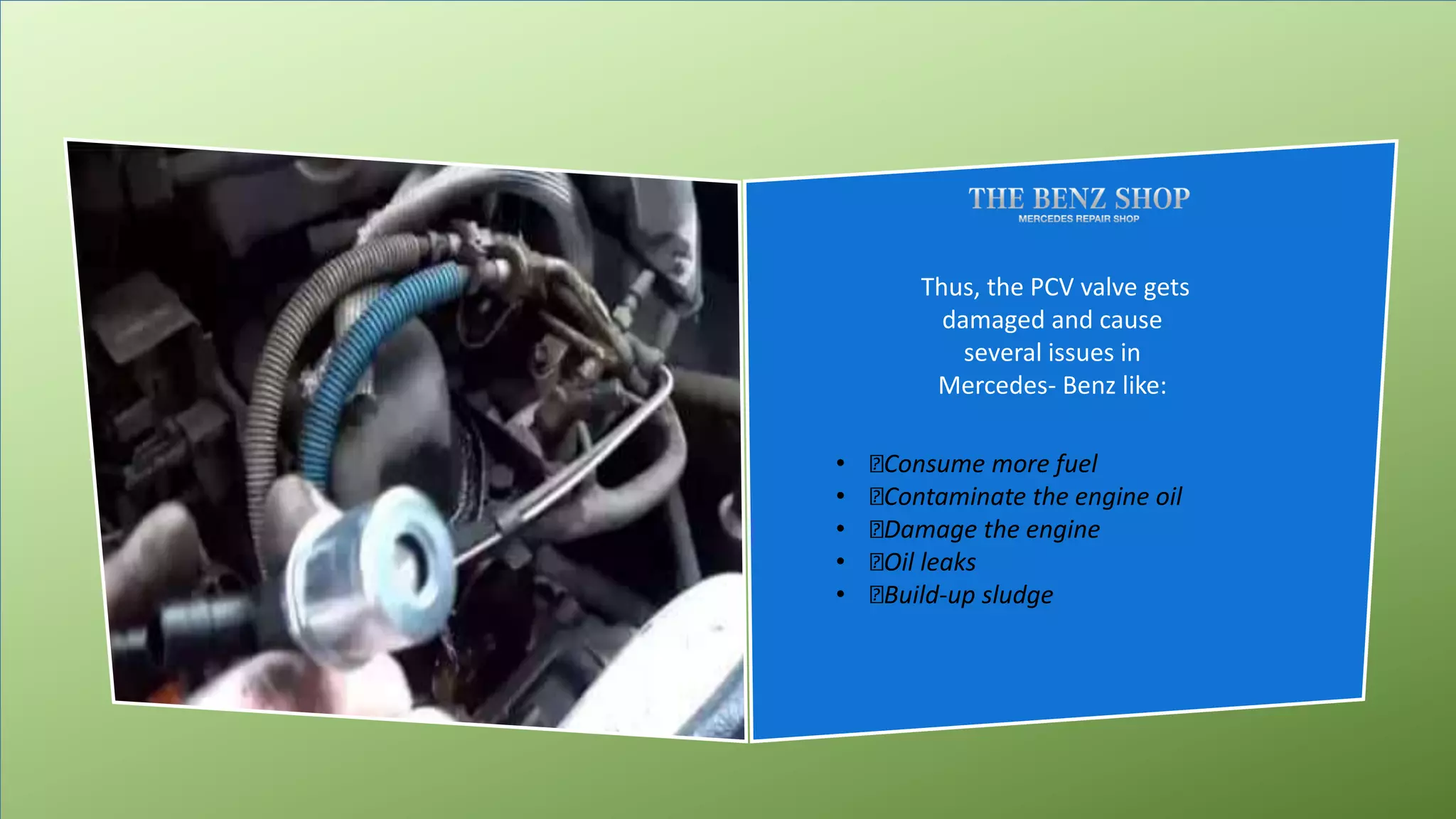 5 Symptoms of Mercedes Benz PCV Valve Failure in Phoenix | PPTX