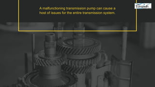 5 Symptoms of Transmission Pump Failure in Audi A4 by the Mechanics of ...
