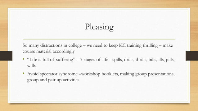 5 systematic training through courses and camps | PPT