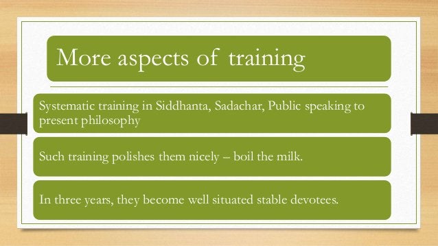 5 systematic training through courses and camps | PPT