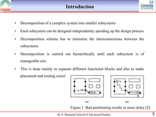 System partitioning in VLSI and its considerations | PPTX