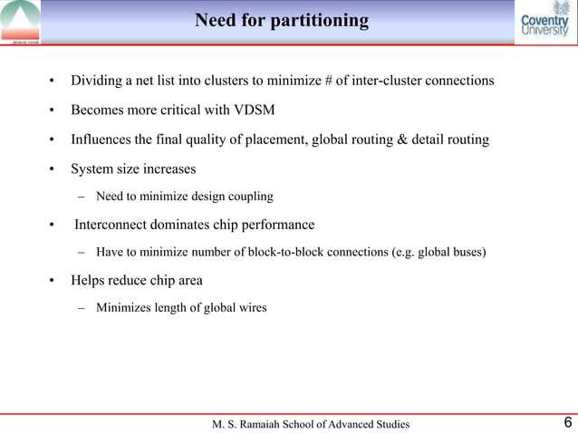 System partitioning in VLSI and its considerations | PPTX | Computing | Technology & Computing
