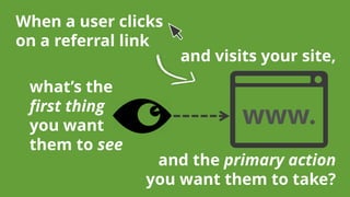 5 tactics to increase referral landing page conversions | PPT