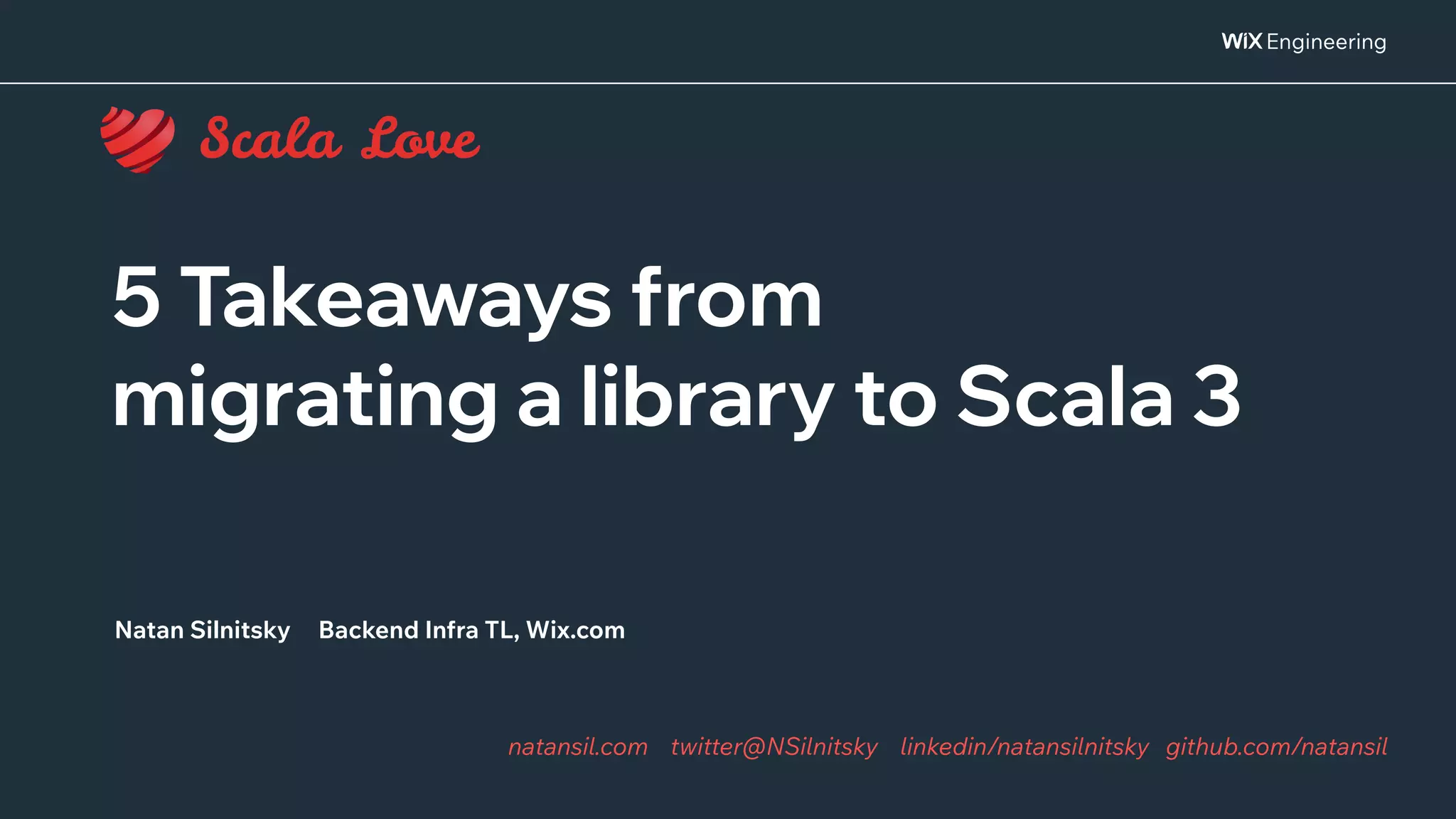 5 Takeaways from Migrating a Library to Scala 3 - Scala Love | PPT