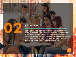 5 Team Building Activities (That Don't Suck) | PDF