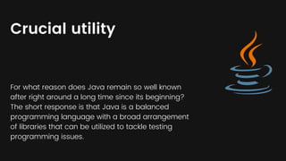 5 tech developments that will shape java's future in 2022 | PPT