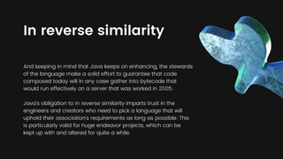 5 tech developments that will shape java's future in 2022 | PPT