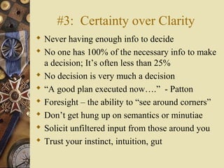 5 Temptations of a CEO | PPT