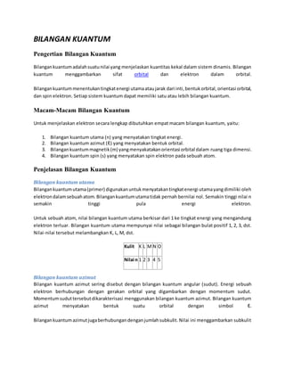 5 teori mekanika kuantum | DOCX