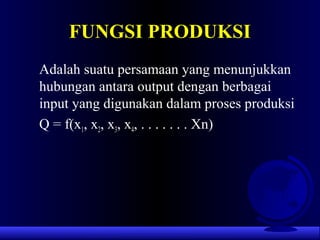 5 teori perilaku produsen | PPT