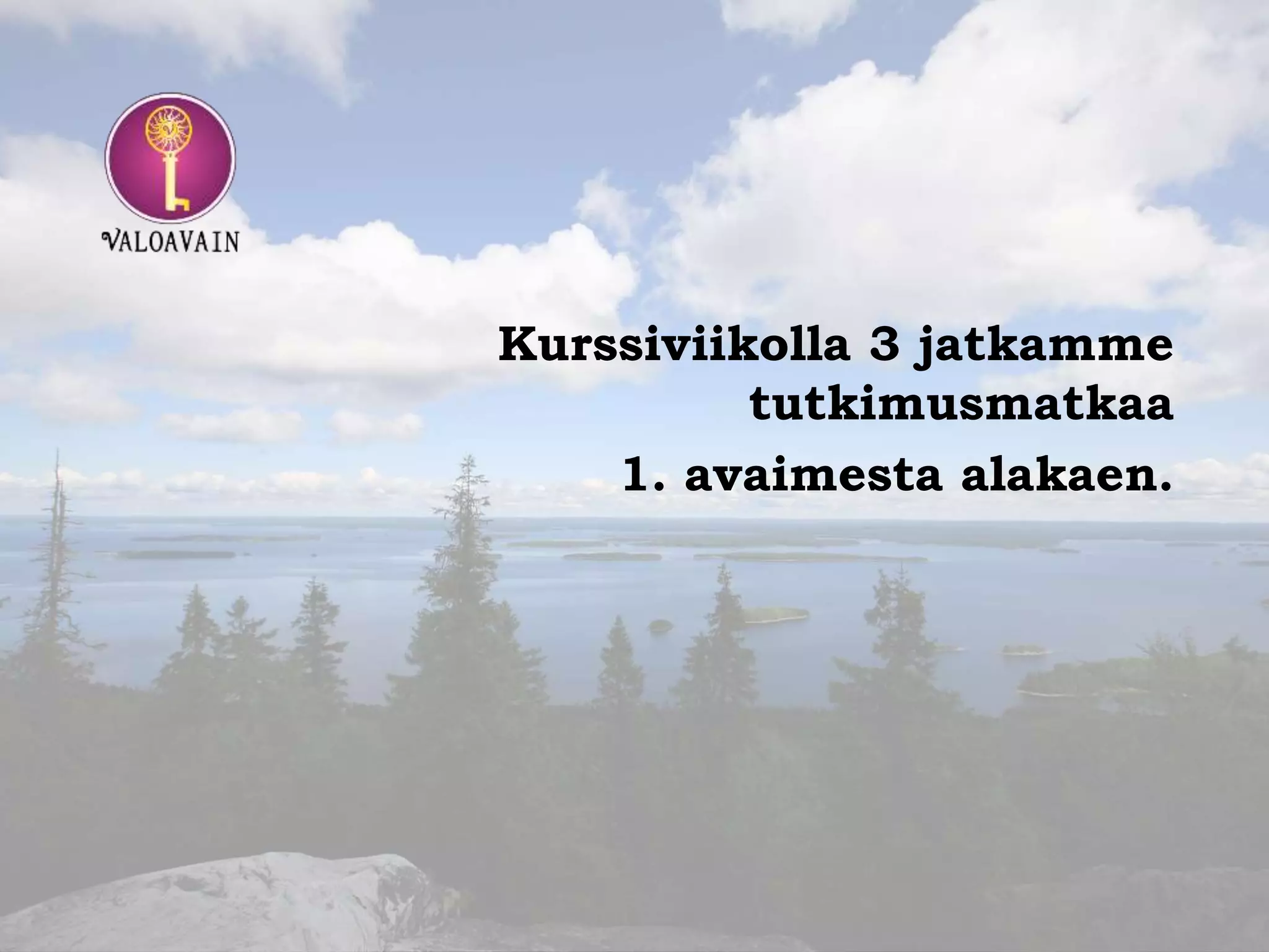 5 terveen onnen avainta- metodin esittely | PPTX