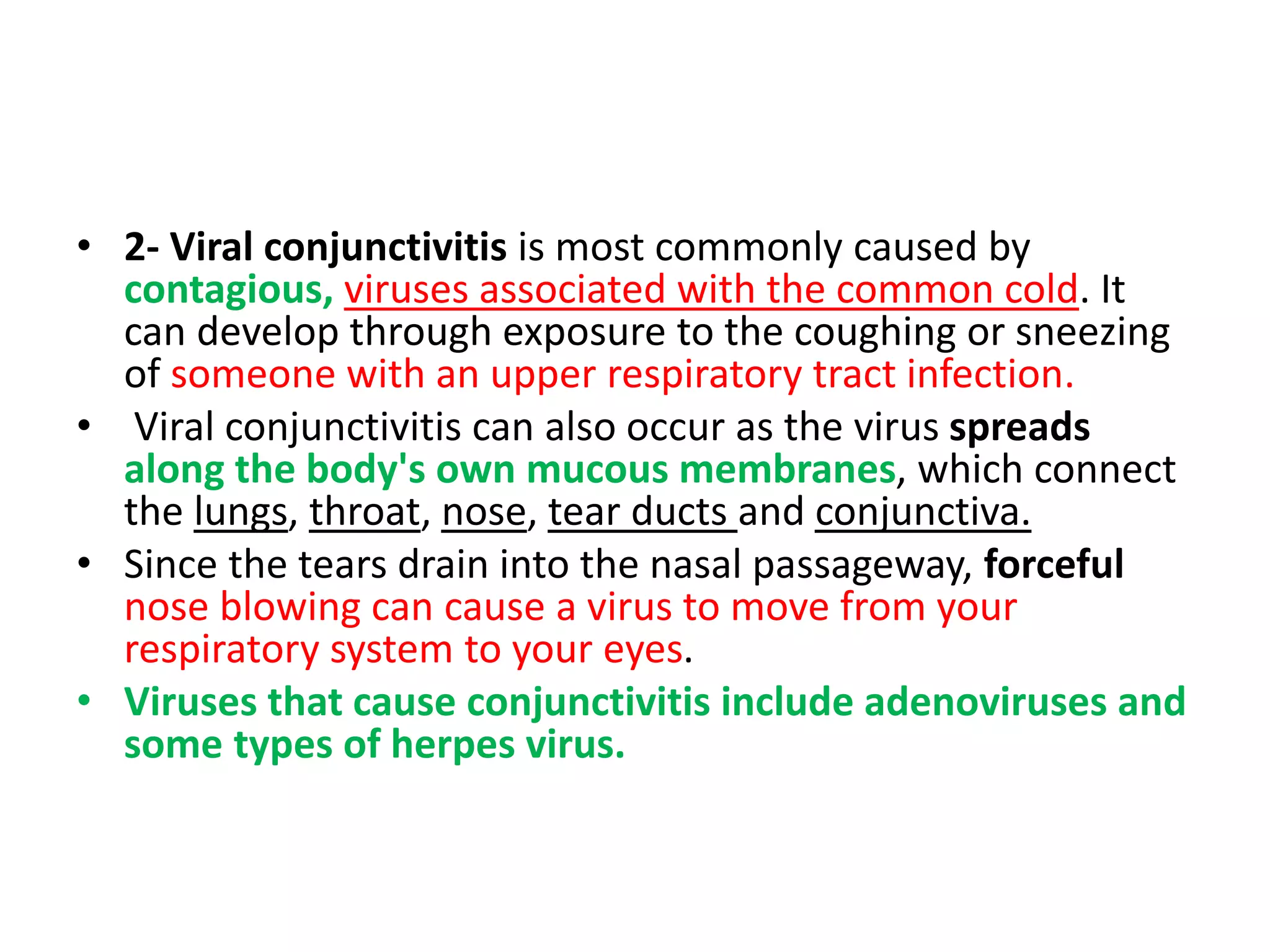 Diseases of conjunctiva | PPTX