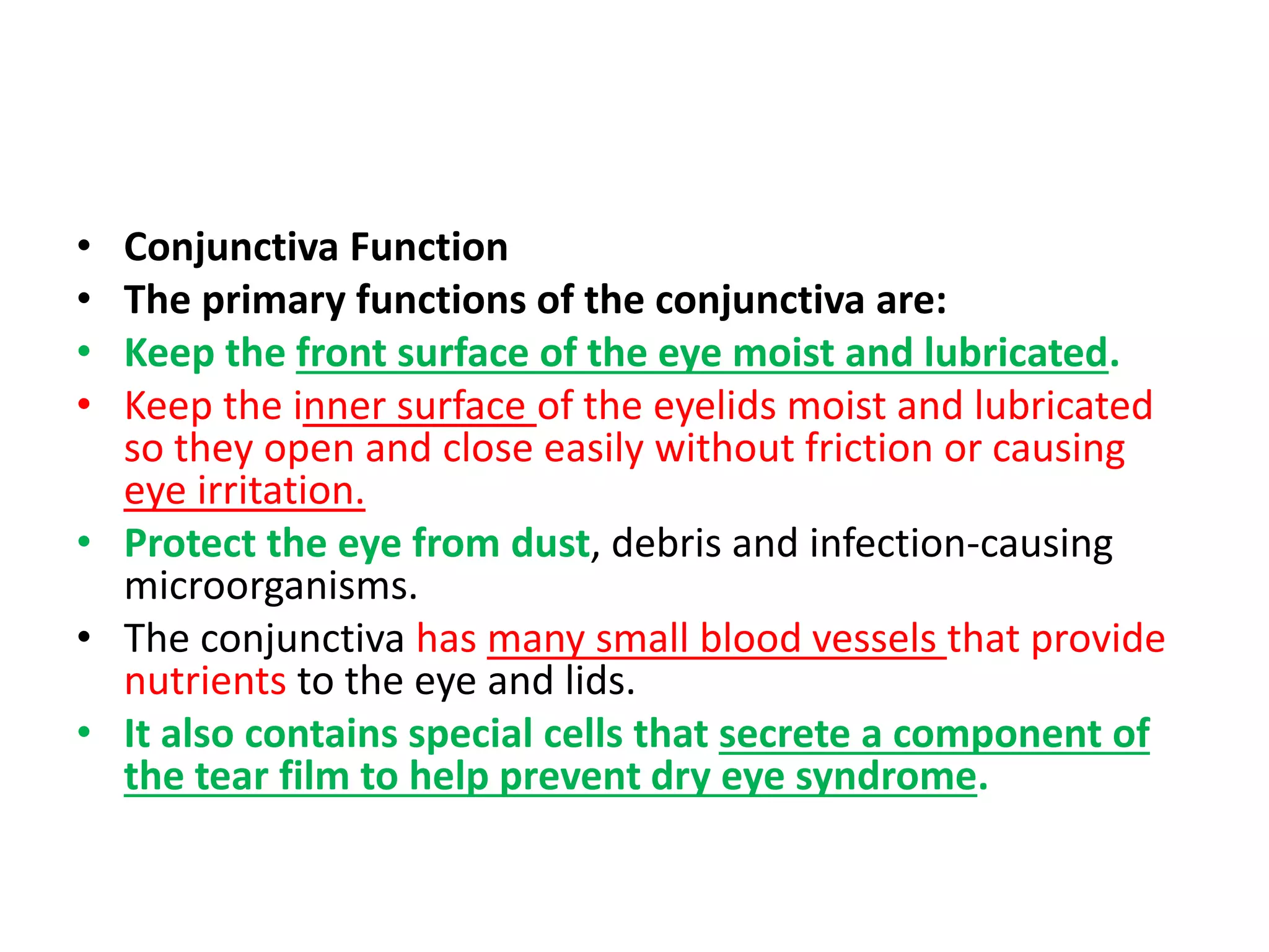 Diseases of conjunctiva | PPTX