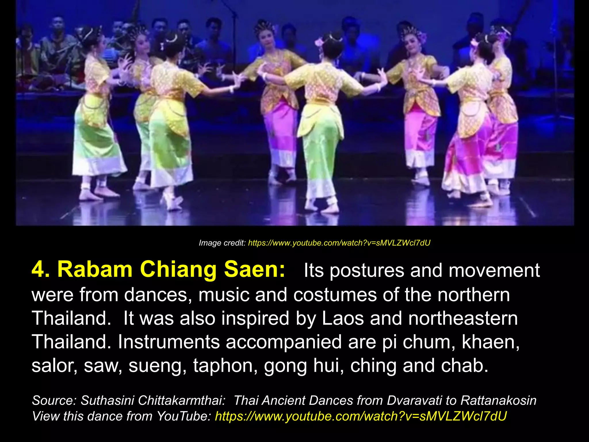 5 Thai Ancient Dances | PDF