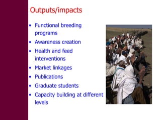 Designing and implementation of community-based breeding programs for ...