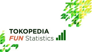 Statistik 5th anniversary tokopedia di Ecommerce Indonesia | PDF