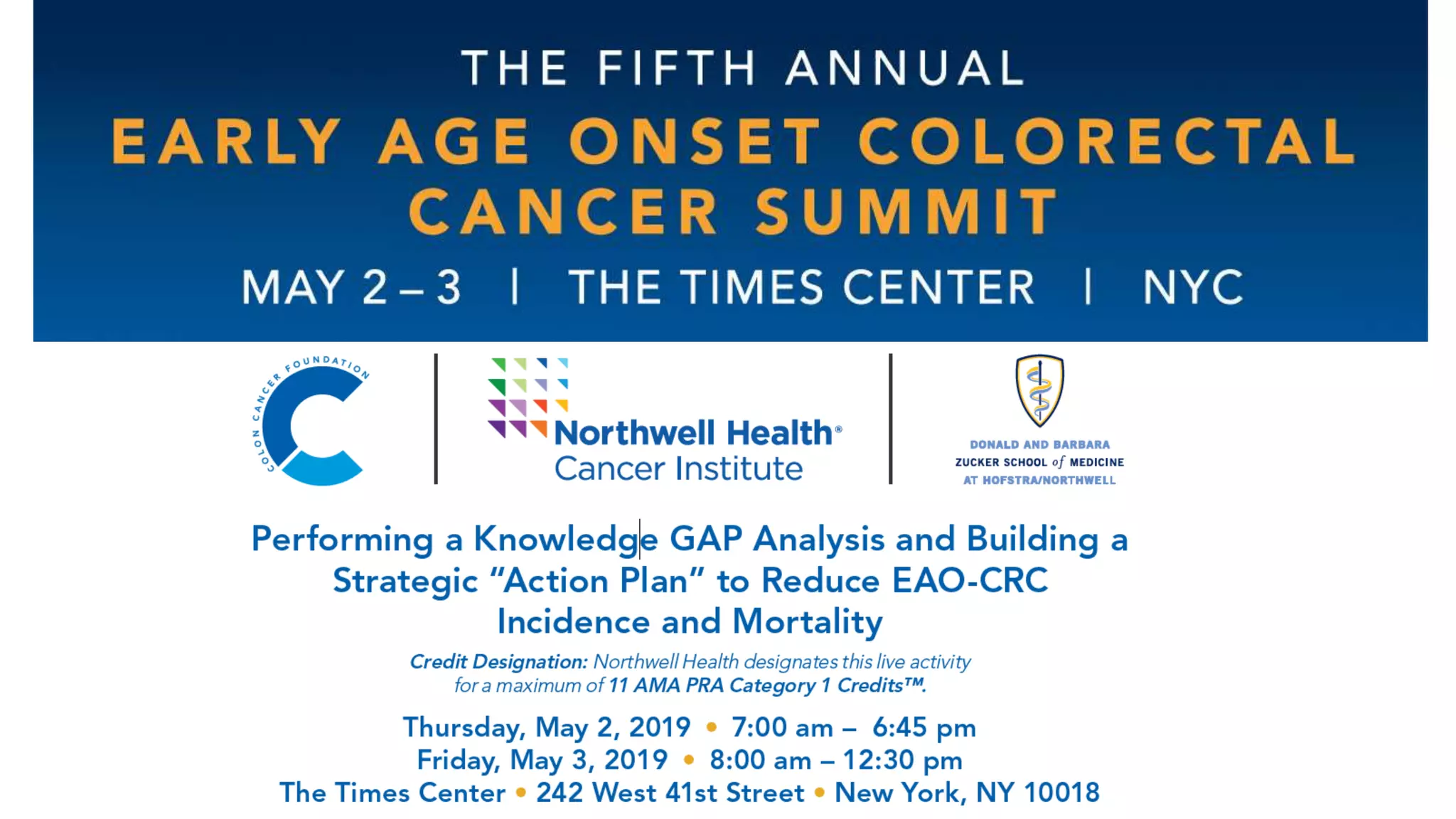 5th Annual Early Age Onset Colorectal Cancer - Session V: Part I | PPT
