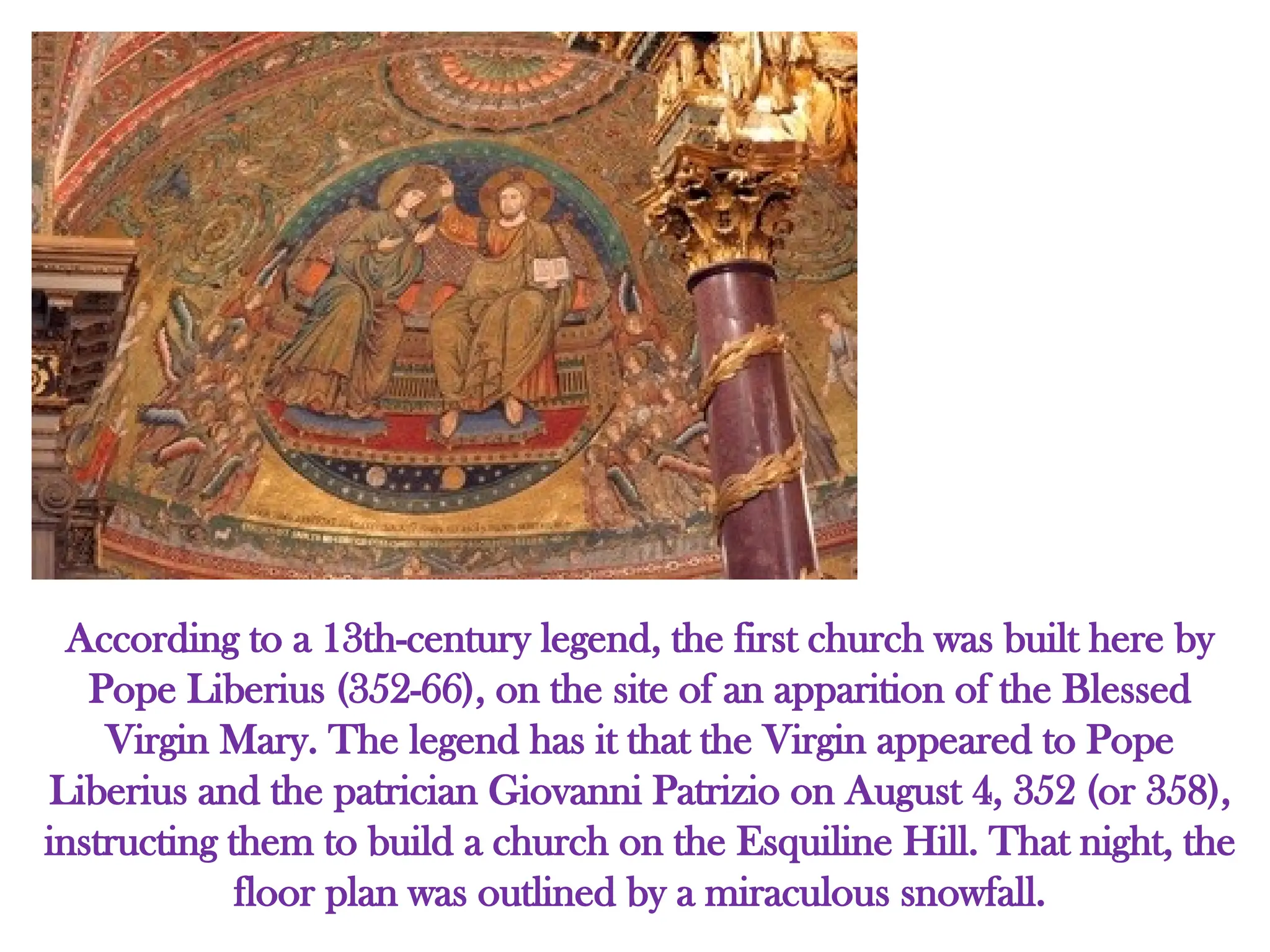 “Basilica of Mary Major: A Beacon of History and Devotion.” | PPTX ...