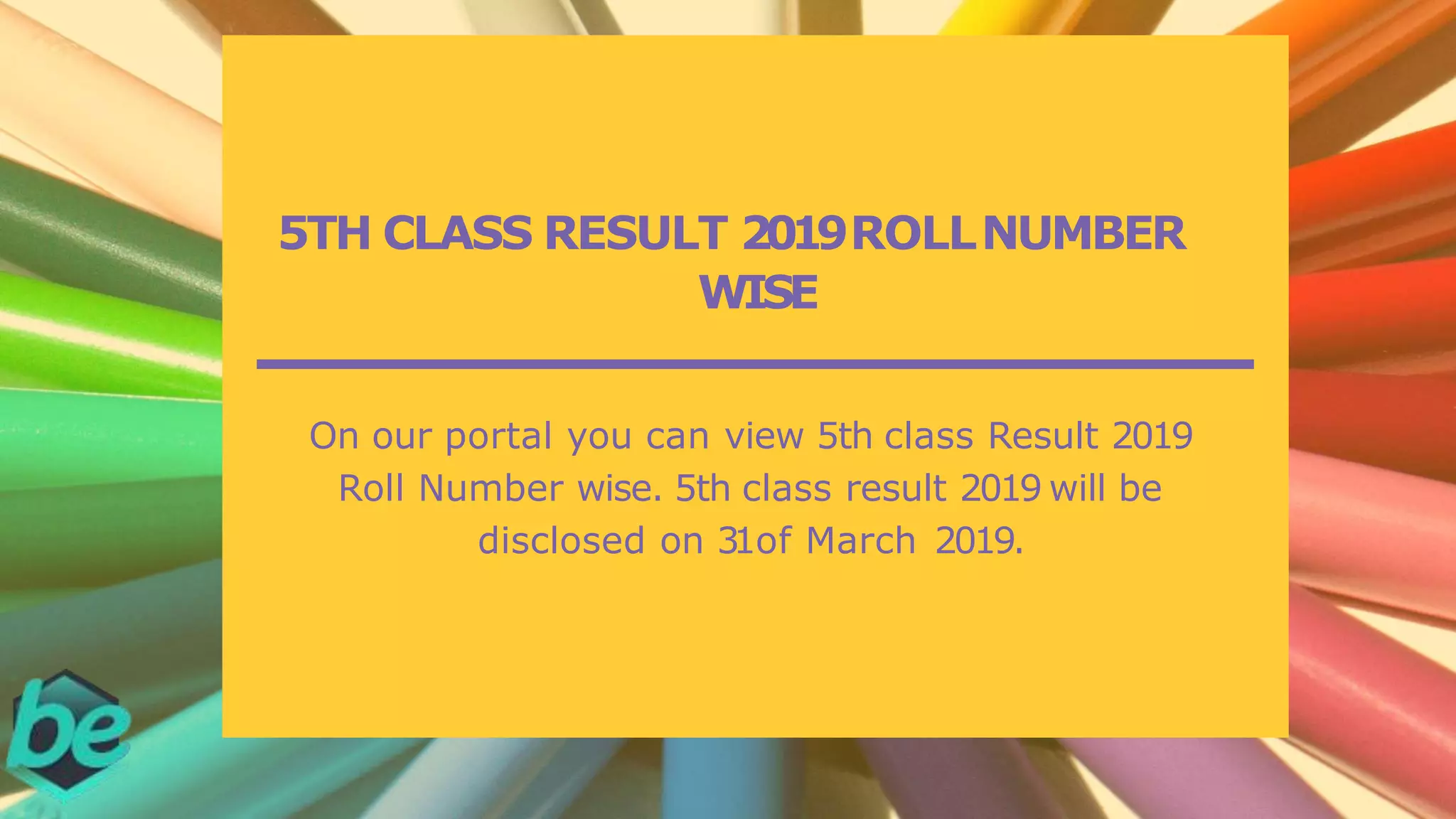 5th class result 2019 | PPTX