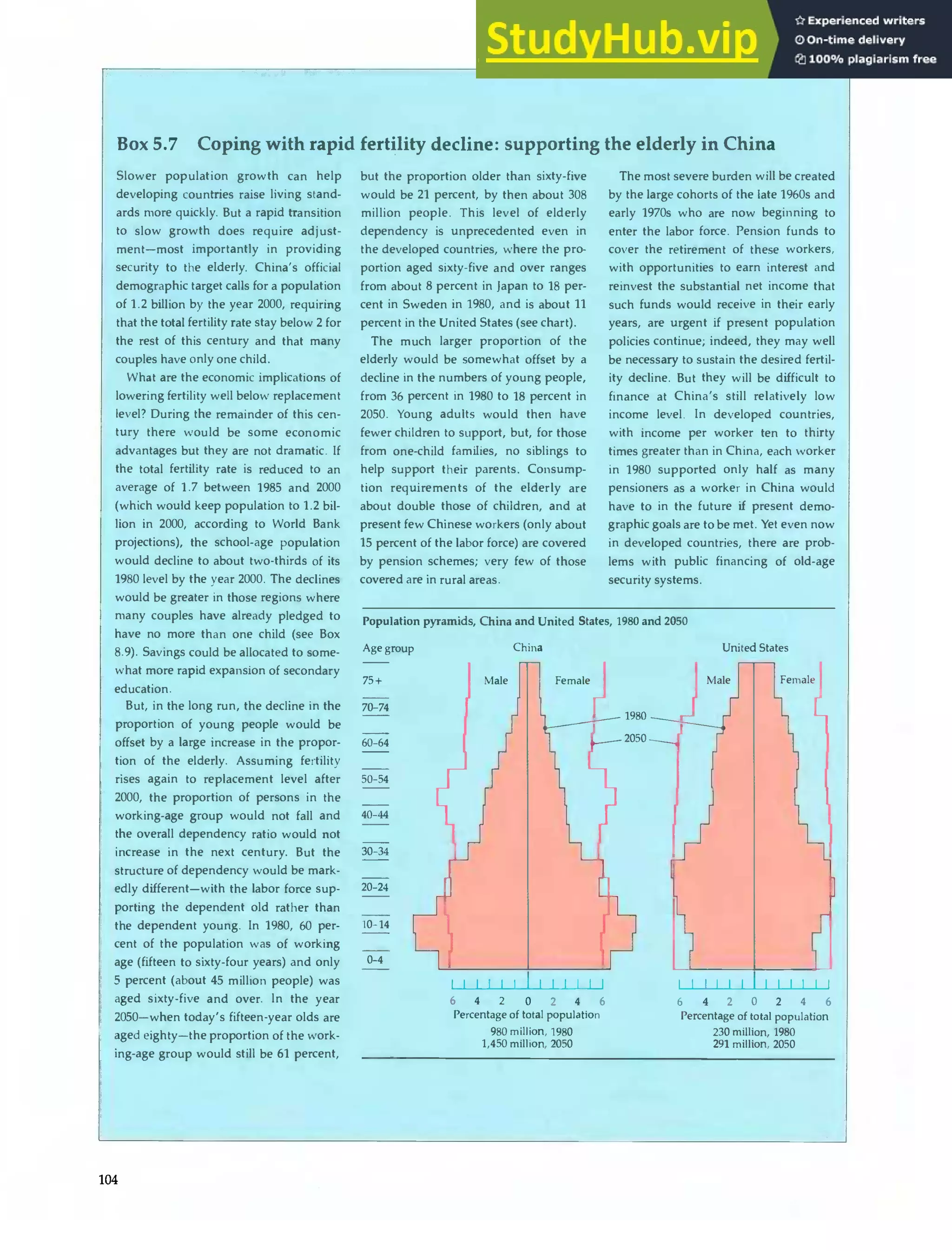 5 The Consequences Of Rapid Population Growth | PDF