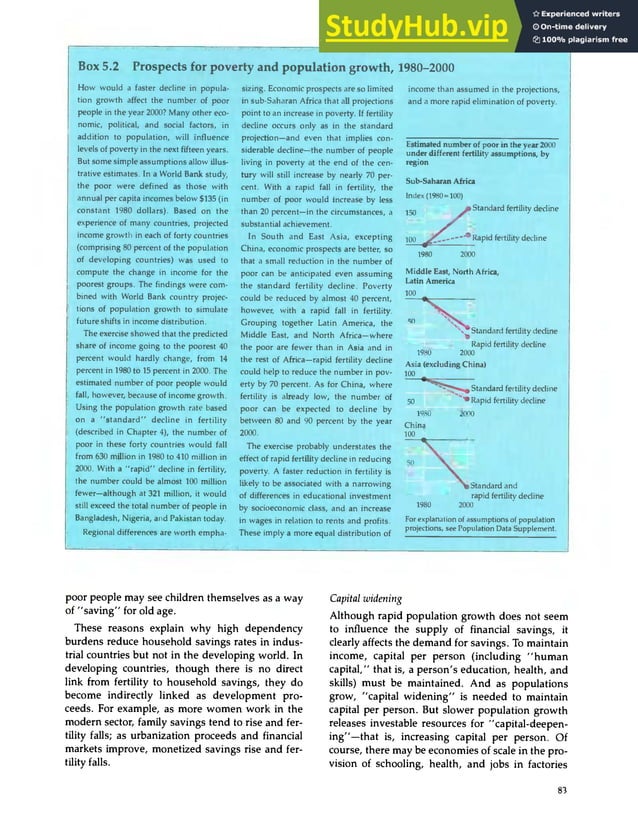 5 The Consequences Of Rapid Population Growth | PDF | Environment | Science