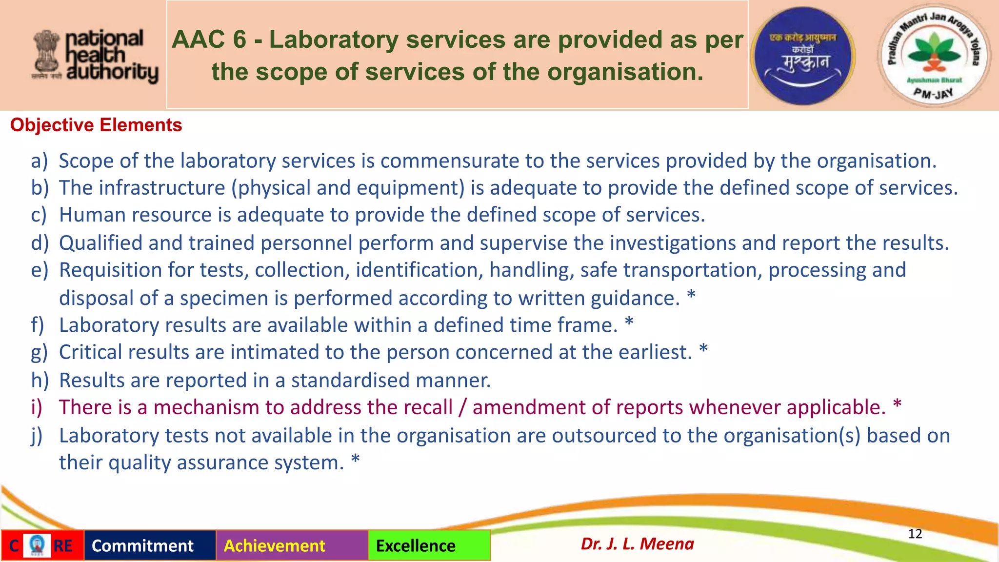 5th ed. nabh accreditation standards for hospitals april 2020 | PDF
