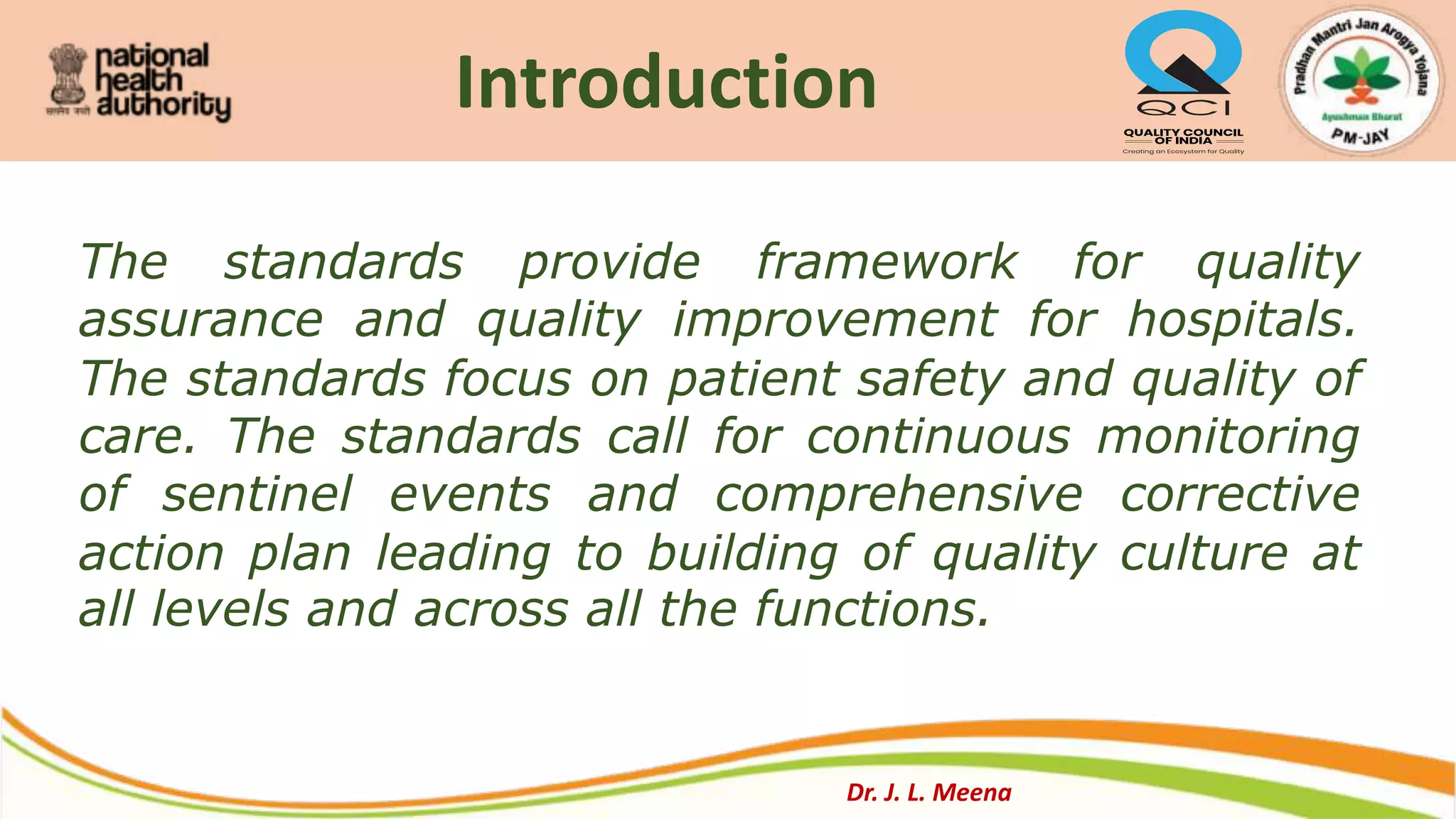 5th ed. nabh accreditation standards for hospitals april 2020 | PDF