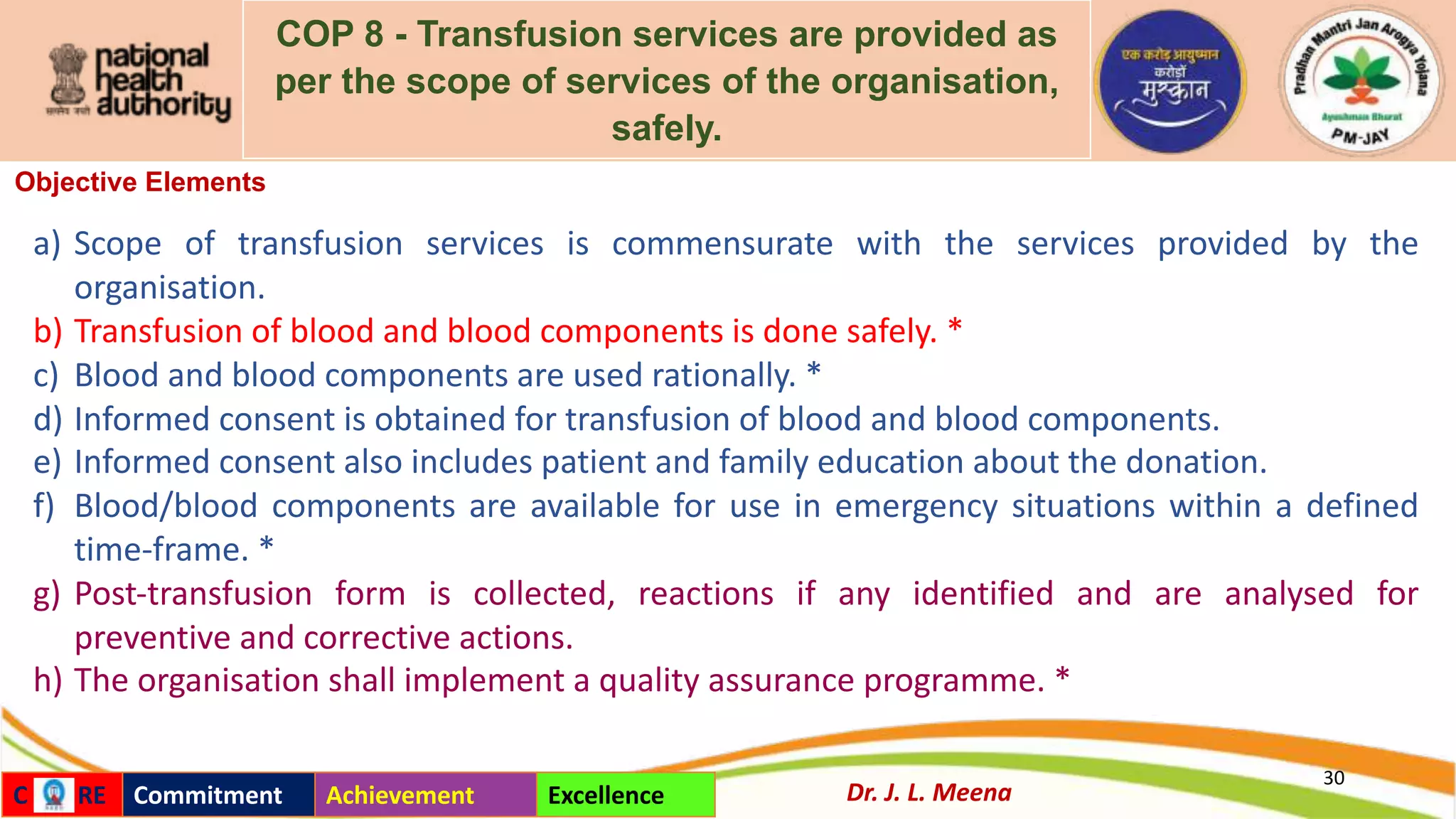 5th ed. nabh accreditation standards for hospitals april 2020 | PDF