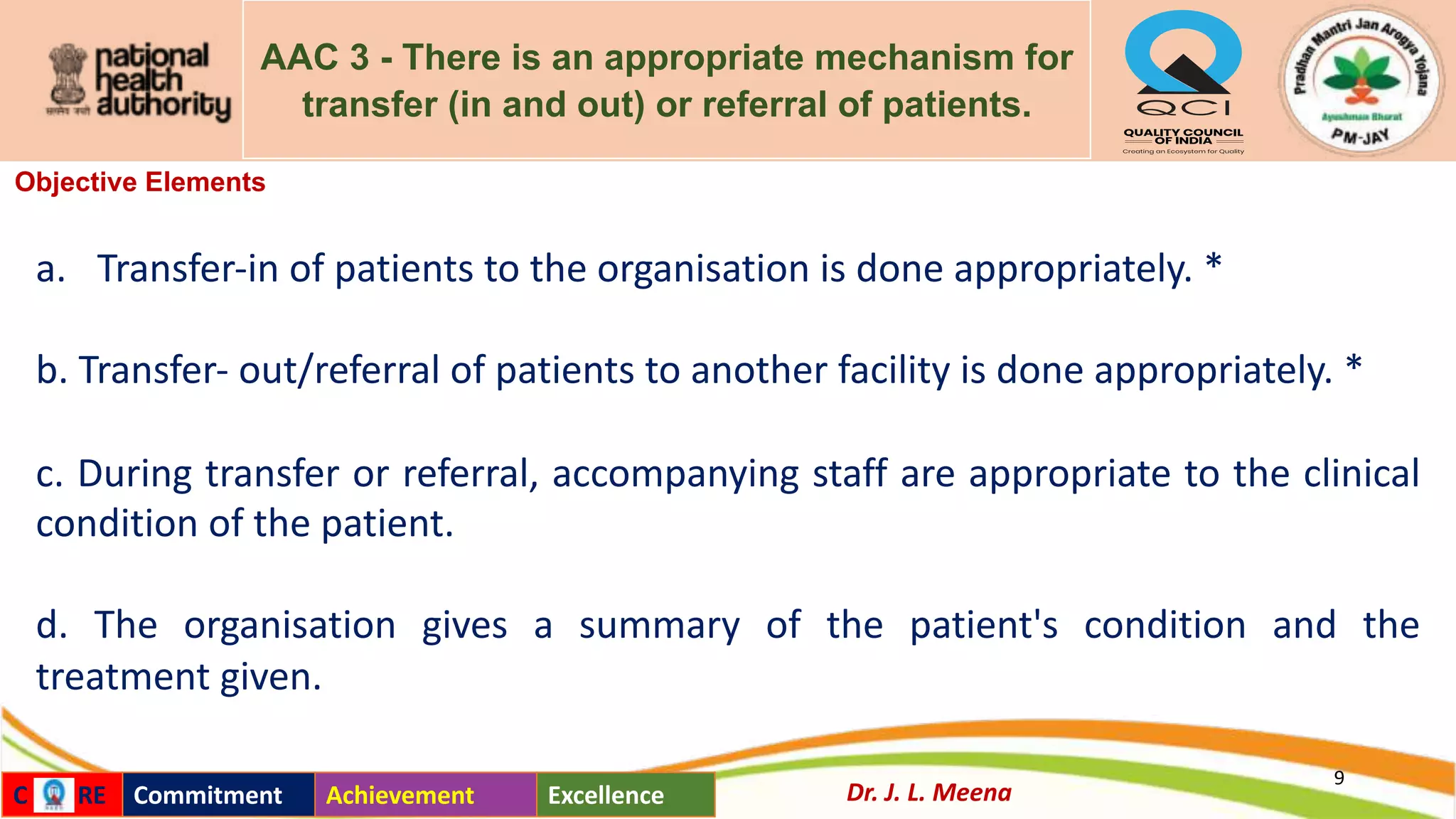 5th ed. nabh accreditation standards for hospitals april 2020 | PDF