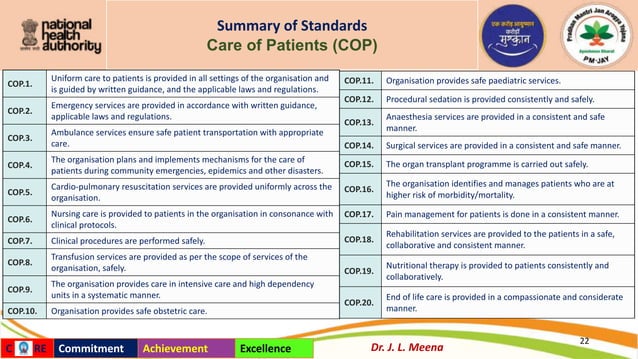 5th ed. nabh accreditation standards for hospitals april 2020 | PDF